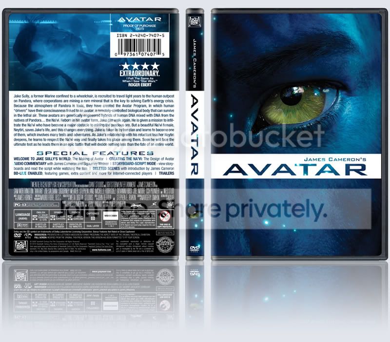 DVD Covers, DVD Labels, Blu Ray Covers Showcase - Avatar - HiResCovers.net