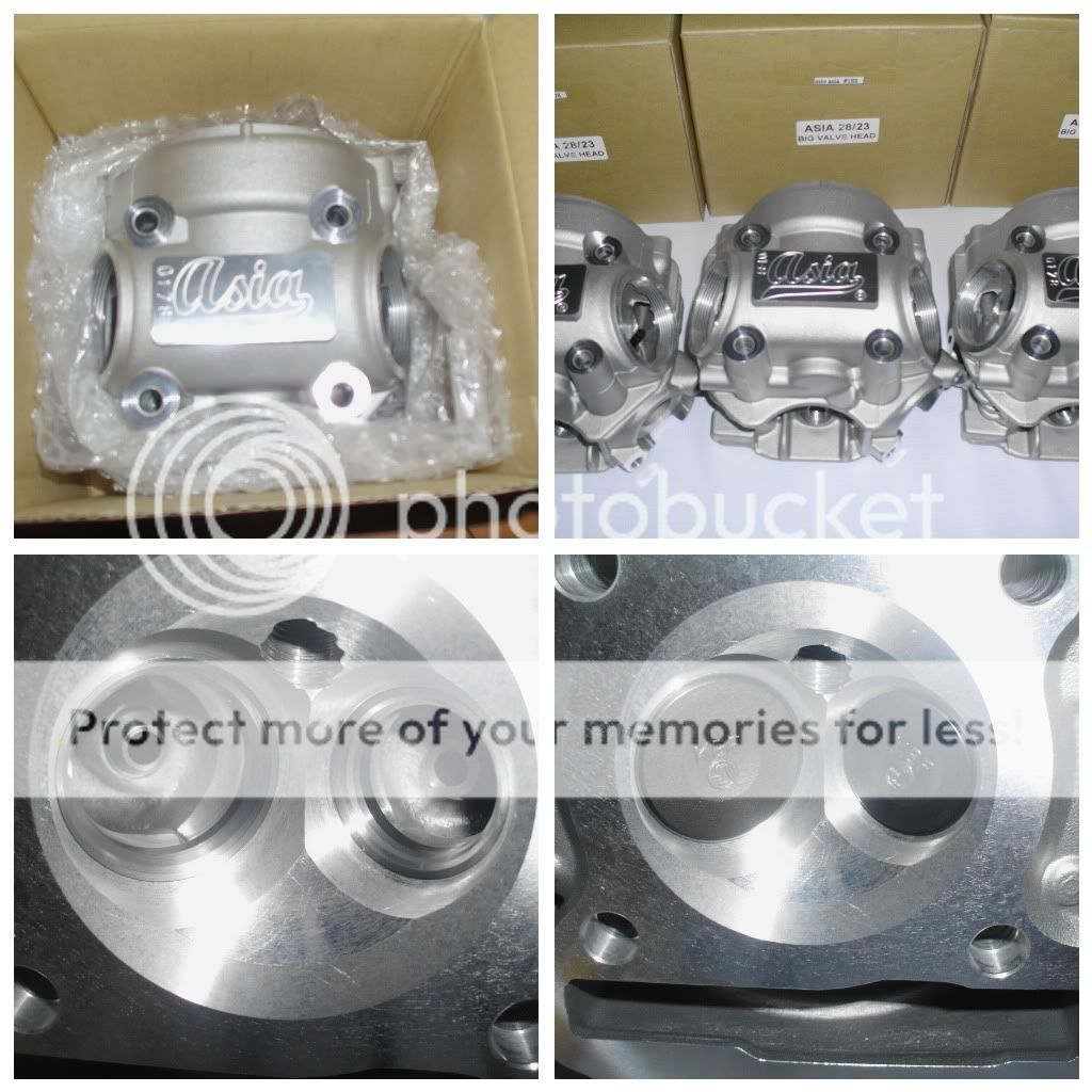 For Sale: - Mtrt 24/28 bv head, asia 23/28 bv head, racing boy 20spoke ...