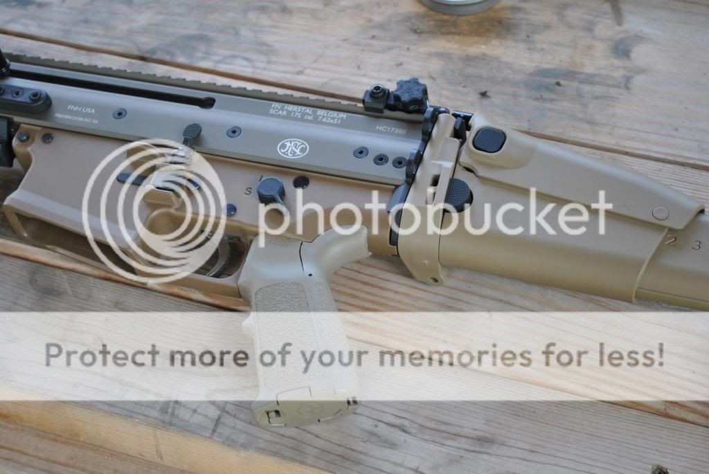 has anyone modified an MOE+ rubberized grip to fit a SCAR? | FN Herstal ...