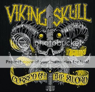 VIKING SKULL Release Cursed By The Sword Album Details